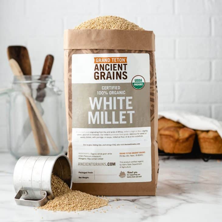 Millet in Paper Bags